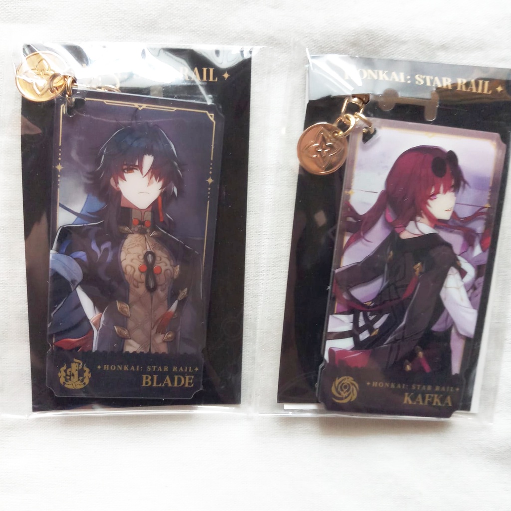 Jual HSR Star Rail Stellaron Hunters Blade Kafka Badge LC Keychain ...