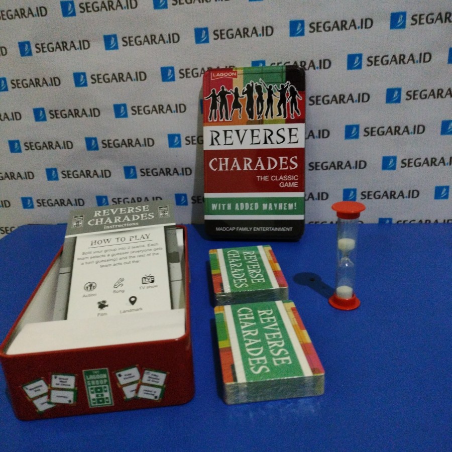 Jual Board Game - Reverse Charades The Classic Game Tin Box by Lagoon ...
