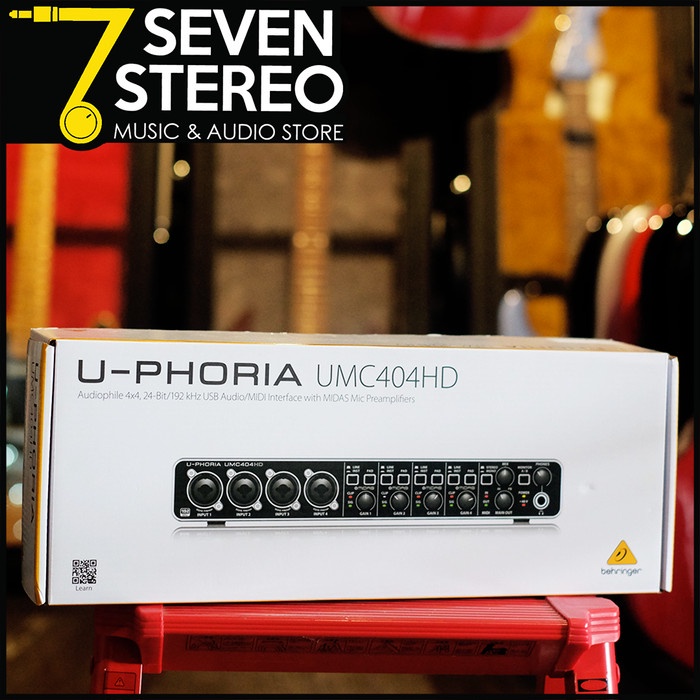 Jual BEHRINGER SOUNDCARD U PHORIA UMC404HD | Shopee Indonesia