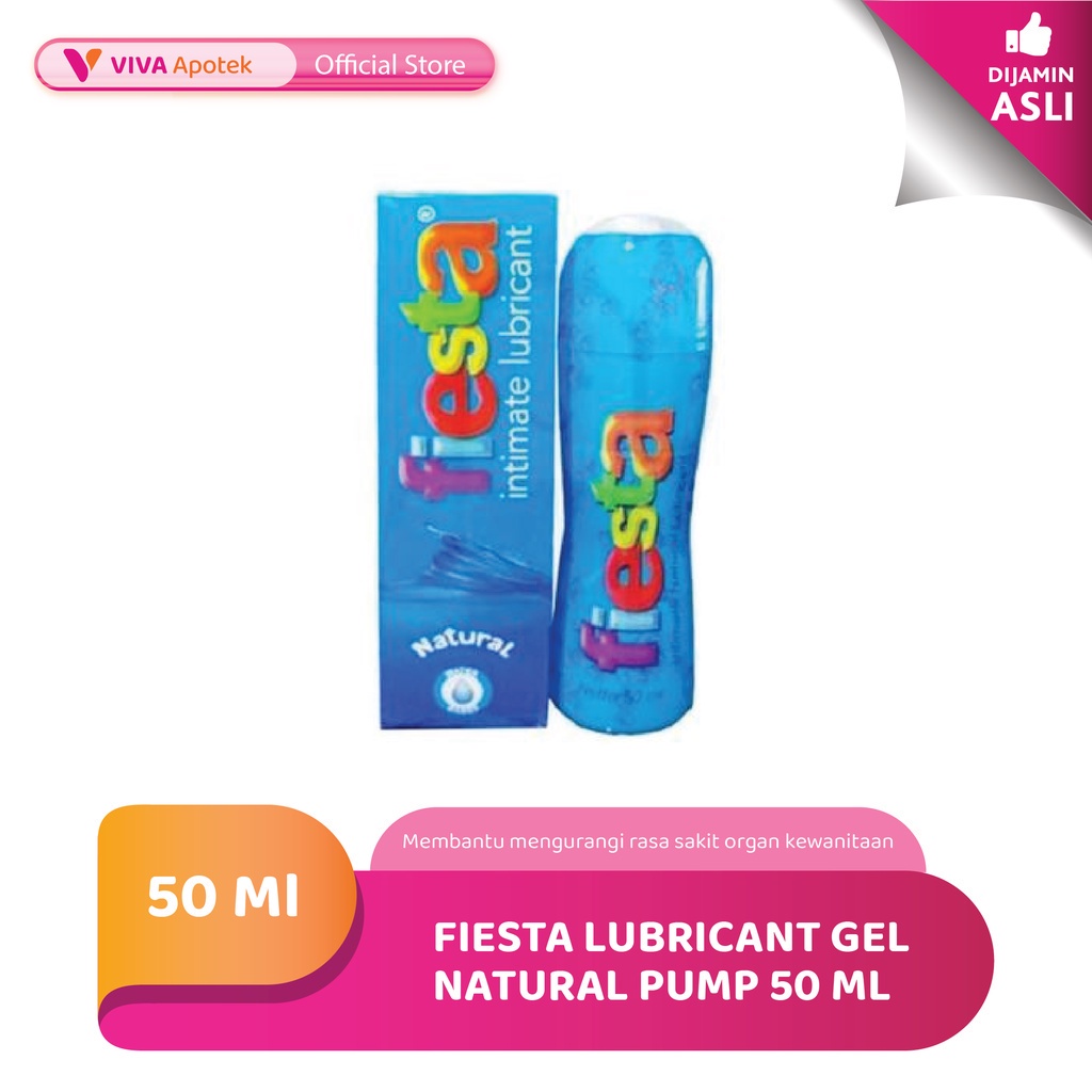 Jual Fiesta Lubricant Gel Natural Pump (50 ml) | Shopee Indonesia