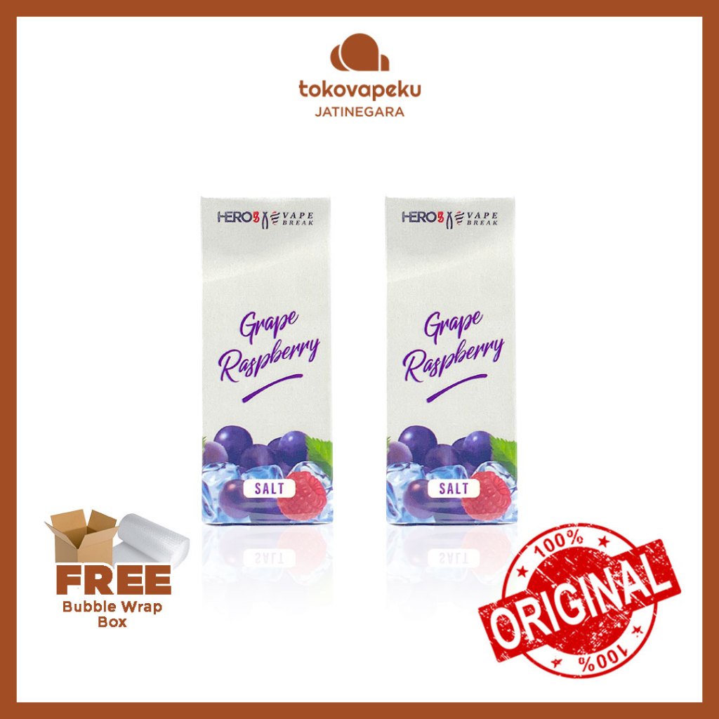 Jual GRAPE RASPBERRY SALTNIC 30MG GRAPE RASPBERRY 30ML ORI by HERO57 ...