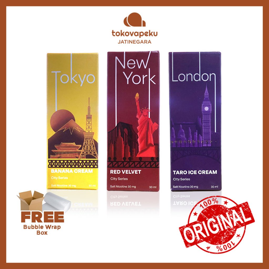 Jual FOOM CITY SERIES SALTNIC 30MG FOOM CITY SALT 30ML ORI by FOOM LAB ...
