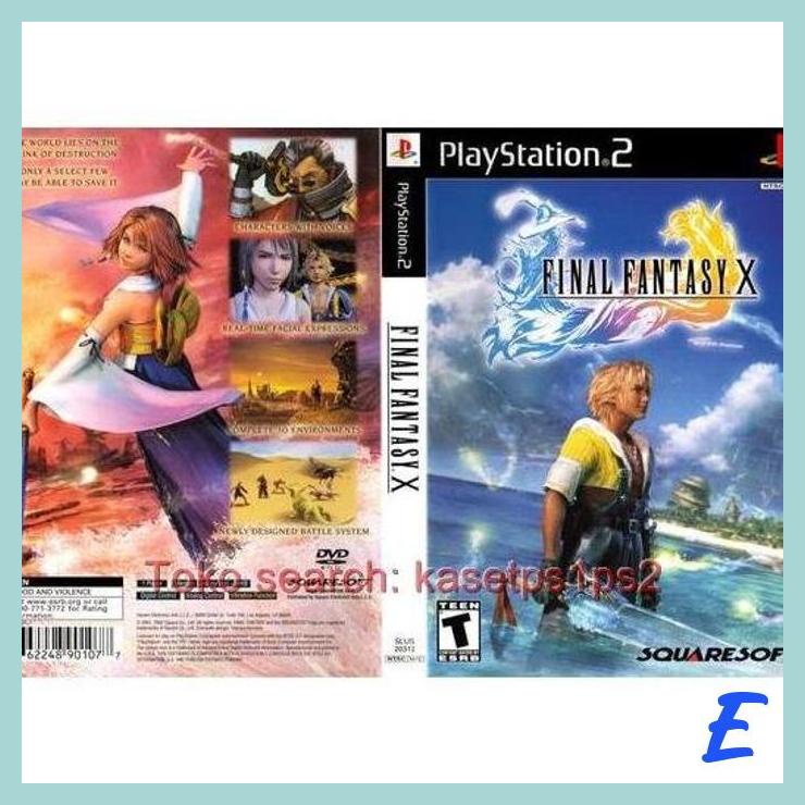 Jual | KP | FINAL FANTASY X - CD PS2 KASET PS2 GAME PS2 | Shopee Indonesia