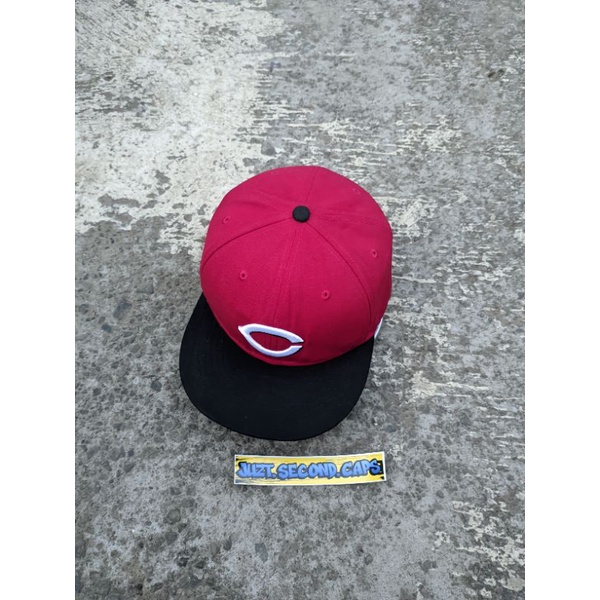 Jual Topi Cap Snapback New Era X MLB Cincinnati Reds Second | Shopee ...