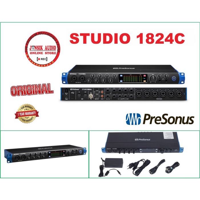 Jual Presonus Studio 1824c USB-C Audio Interface | Shopee Indonesia