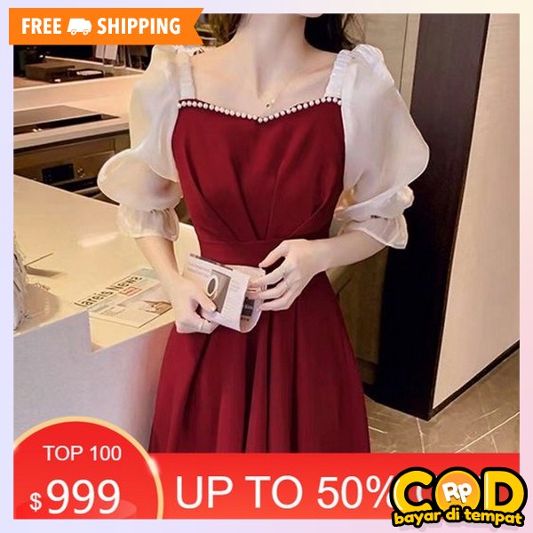Jual Mini Dress Wanita Dewasa Dres Wnta Remaja Drees Natal Gaun Ulang ...