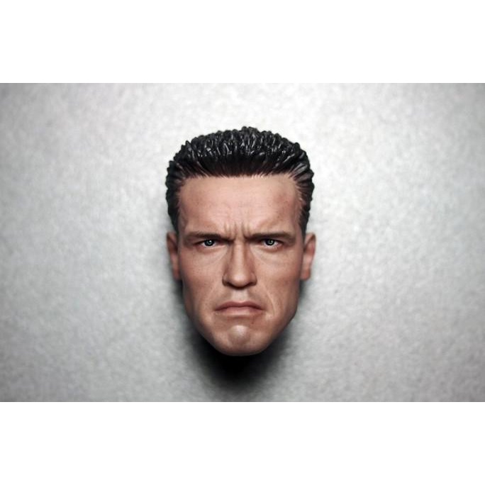 Jual (GUND) KEPALA HS 1/6 HEAD SCULPT ARNOLD CUSTOM SERIES TERMINATOR 2 ...