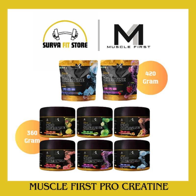 Jual Muscle First Pro Creatine Monohydrate | Shopee Indonesia