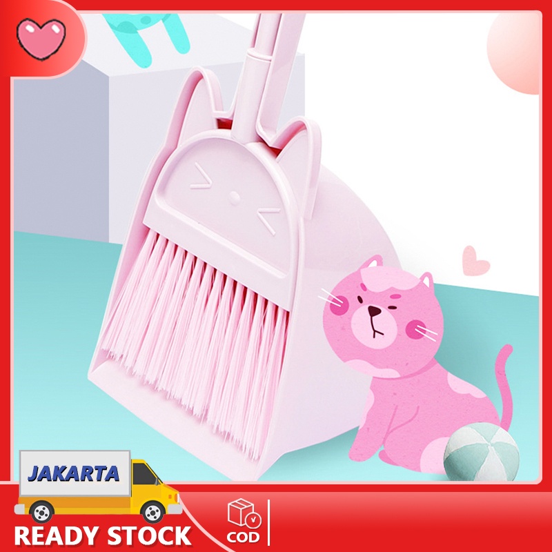 Jual Sapu Lantai Mini Sapu Anak-Anak Set Pengki Sekop Sampah Dustpan ...