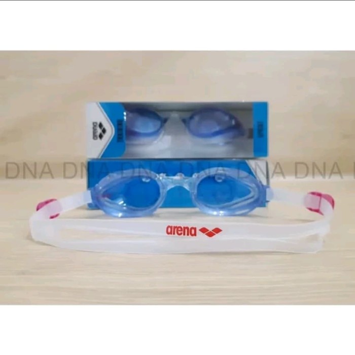 Jual [COD] Kacamata Renang Arena Original Sprint Ags-550 Hitam Biru ...
