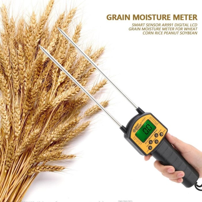 Jual [Ori] Grain Moisture Meter Ar991 Smart Sensor Mc Tester Ar 991 ...