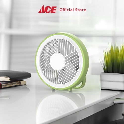 Jual Ace - Krisw 6 Inci Kipas Angin Dengan Lampu Darurat - Hijau ...