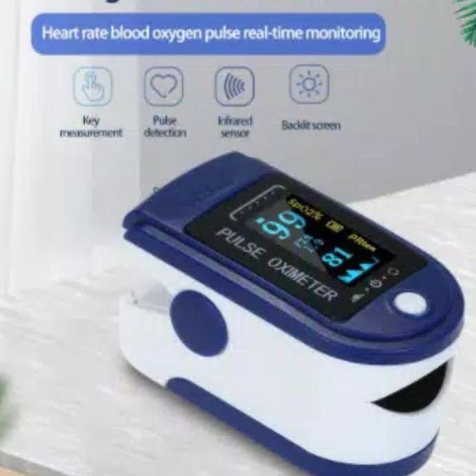 Jual Alat Ukur Kadar Oksigen O2 Darah Dalam Tubuh Melalui Jari Alat ...