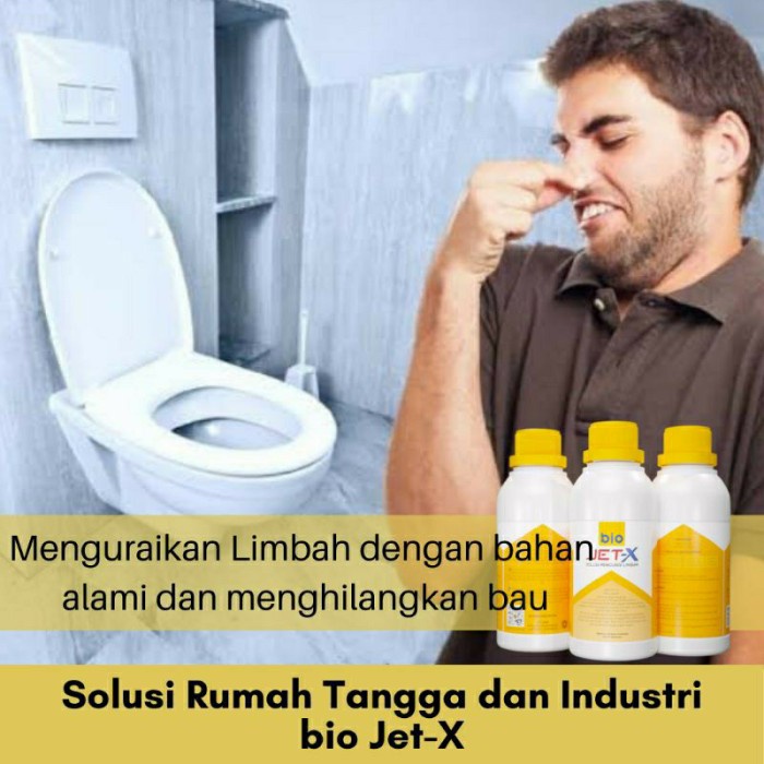 Jual Original Promo Isi 3 Botol Bio Jet-X Pengurai Limbah Limited ...