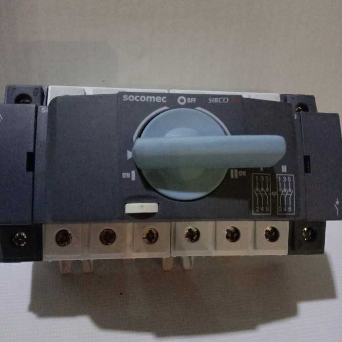 Jual Original Cos Socomec Sircover M63A 4Pole Ohm Sklar Socomec 63A 4Pole Limited | Shopee Indonesia