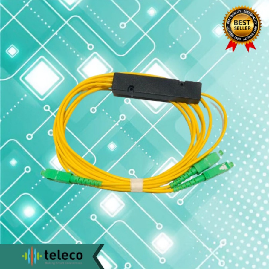 Jual Passive splitter / pasif spliter 1:2 fiber optic SC APC ...