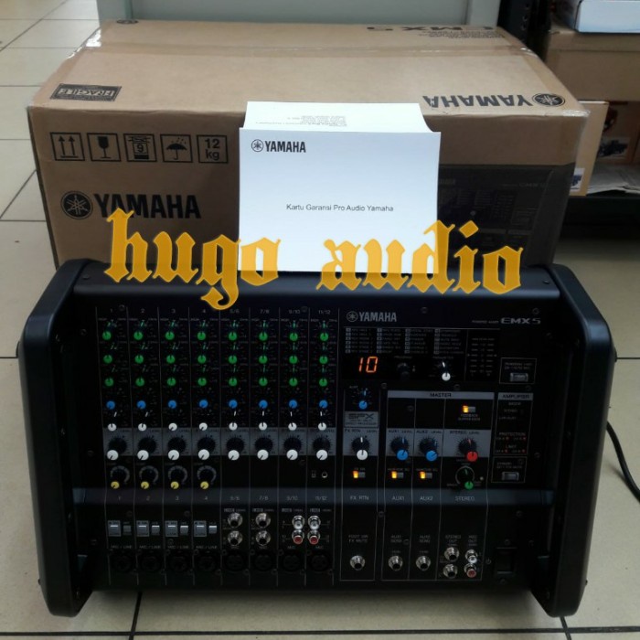 Jual New Ori Power Amplifier Mixer Yamaha Emx5 Emx 5 Original 2X630Watt ...