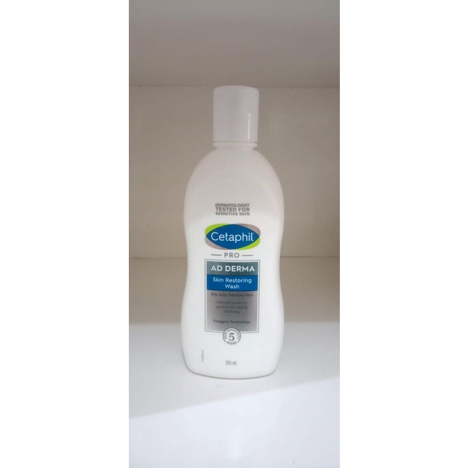 Jual Cetaphil Pro Ad Derma Restoraderm Body Wash 295 Ml Original ...