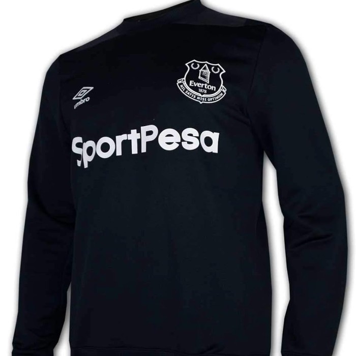 Jual Sweater Umbro Everton Fc Navy Original Cut Label Size M Dan Xl ...