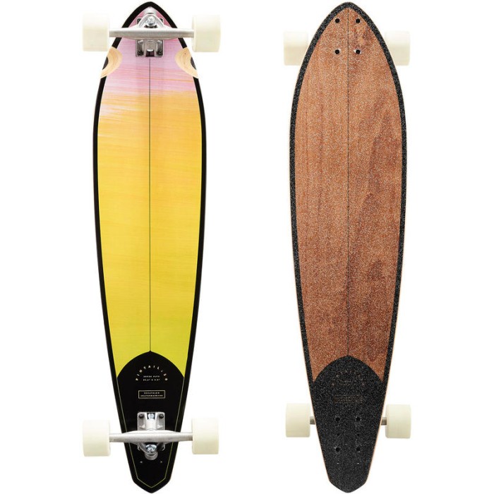 Jual [Original] Oxelo Pintail 520 Longboard Fullset Deck Kayu Truck ...
