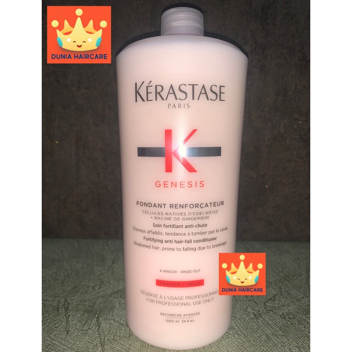 Jual New Ori Kerastase Conditioner Genesis 1000Ml - Condi Rambut Rontok ...