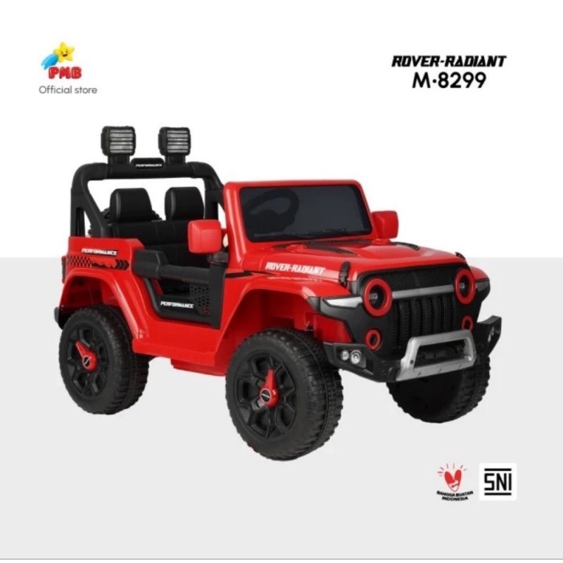 Jual Mobil aki Jeep PMB M 8299 M8299 M-8299 Rover Radiant(ban plastik ...