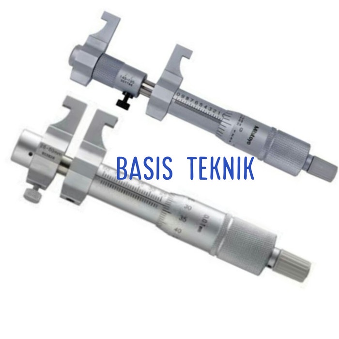 Jual Original Inside Micrometer Jarak 25 - 50 X 0.01 - Mikrometer Dalam ...