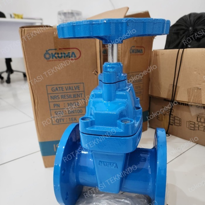 Jual New Gate Valve Non Resilient 2 Inch Pn-16 Ductile Iron Resilient ...