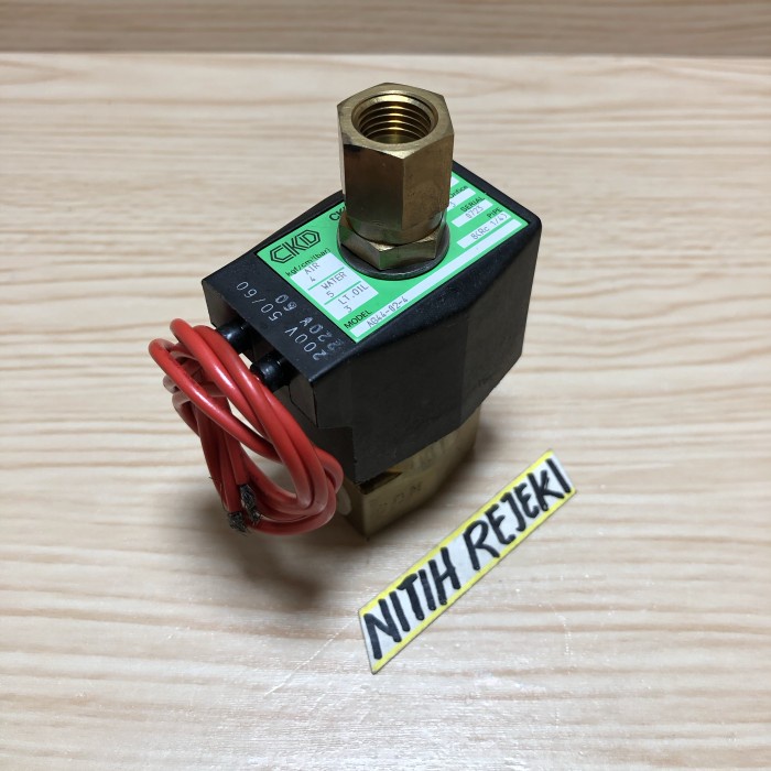 Jual [Original] Solenoid Valve Ckd Ag44-02-4 Drat 1/4 220V Terbaru ...