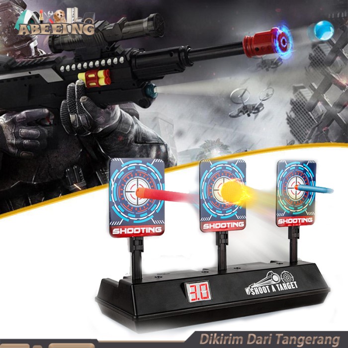 Jual Papan Target Otomatis Digital Scoring Target Papan Target Elektrik ...