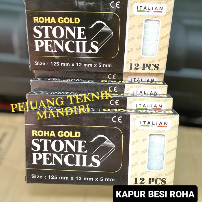 Jual KAPUR BESI ROHA GOLD / STONE PENCILS ROHA / KAPUR BESI ROHA ORIGINAL | Shopee Indonesia