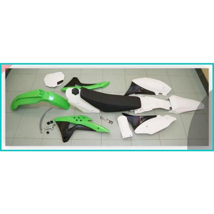 Jual Body Set Gordon Warna Hijau Putih Pnp Klx Dan Dtracker Series ...