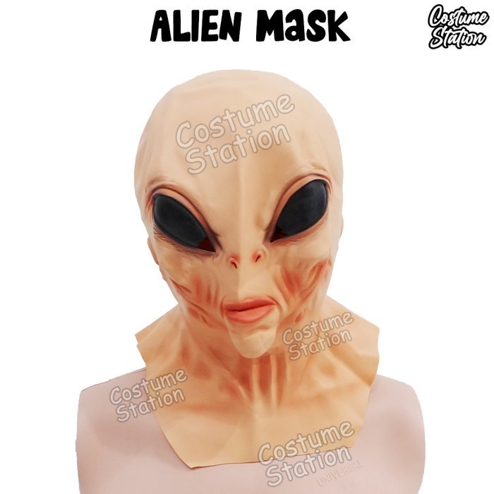 Jual Topeng Alien Human/Mask Latex Manusia Setan Hantu Ufo Kostum ...