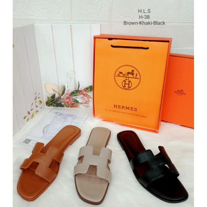 Jual 321 SANDAL HERM*S WANITA IMPORT (H-38) | Shopee Indonesia