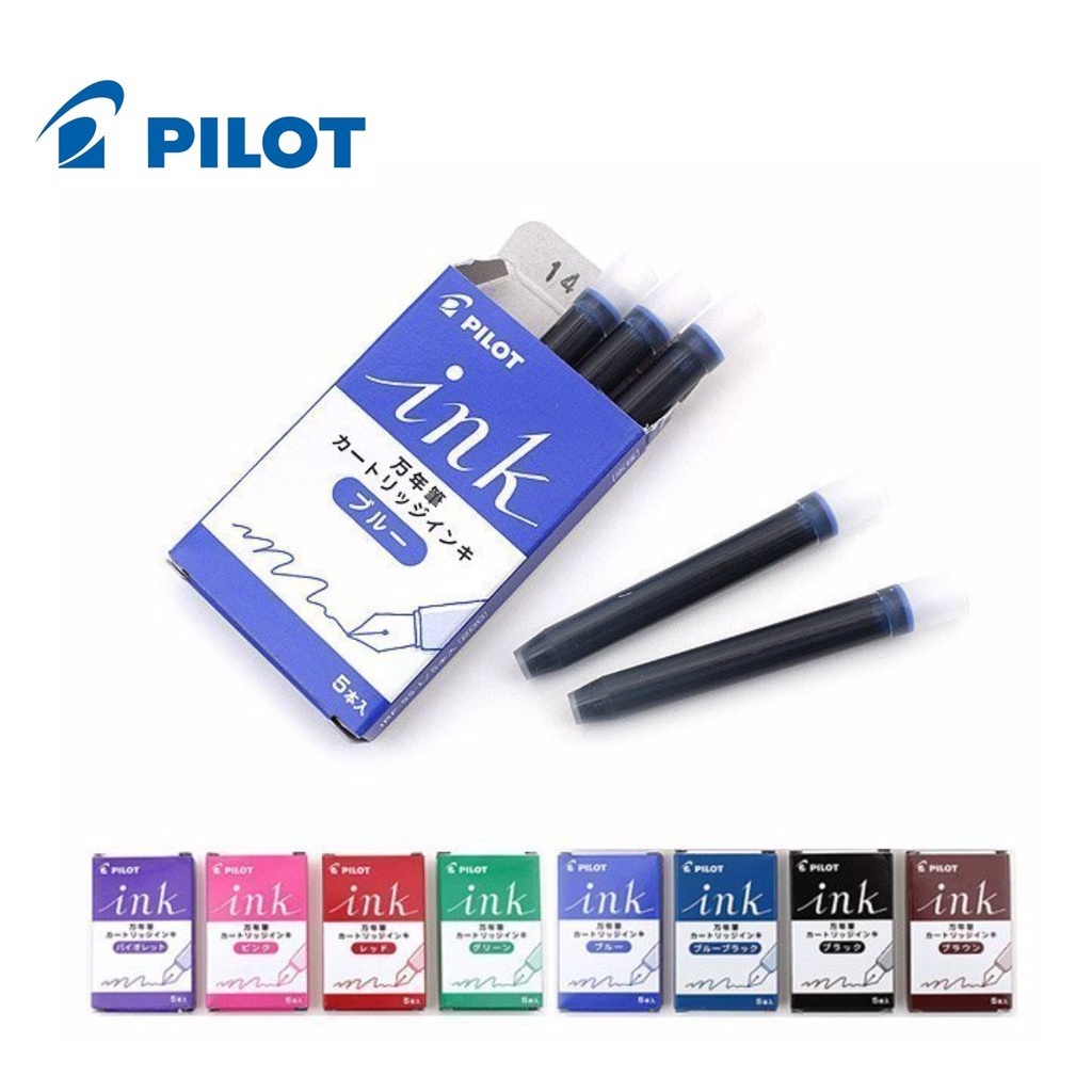 Jual Refill Pilot Kakuno Ink Cartridge / Tinta Isi Ulang Isi 5 Irf-5S ...