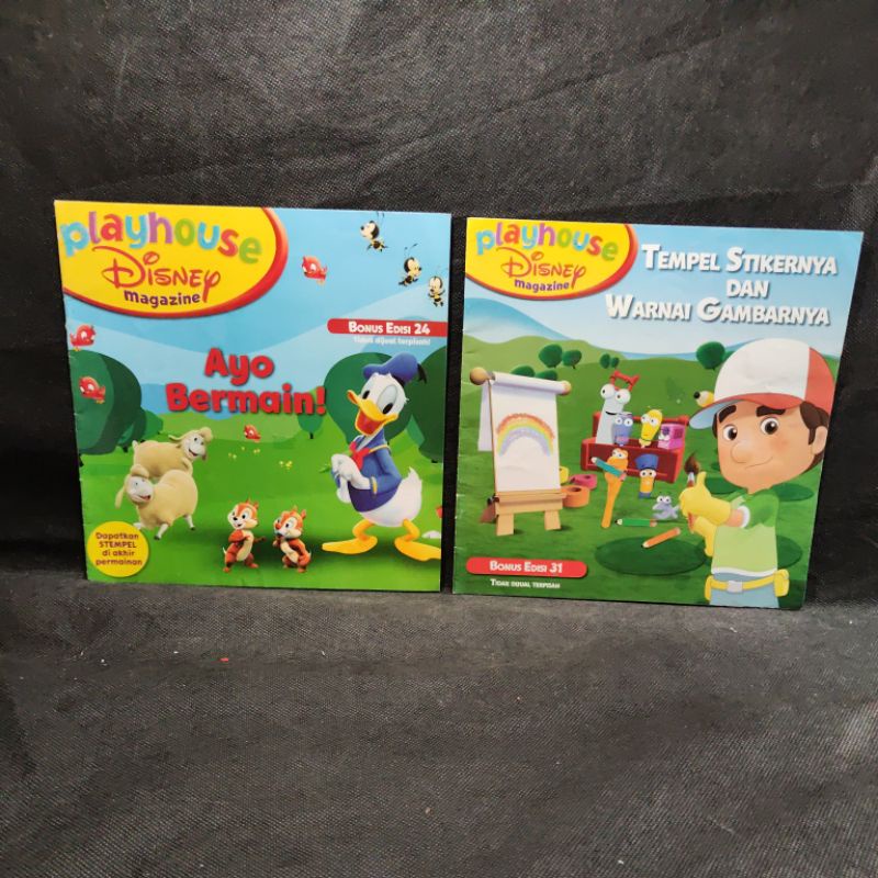 Jual Buku Playhouse Disney Magazine Edisi 24, 31. | Shopee Indonesia