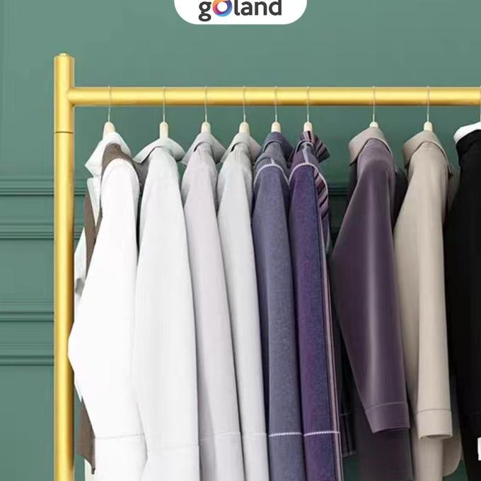 Jual Goland Rak Gantungan Baju Stand Hanger Baju Rak Serbaguna Besi ...