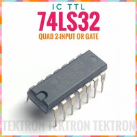 Jual IC TTL 74LS32 7432 Quad 2 Input OR Gate Texas ST National Hitachi | Shopee Indonesia