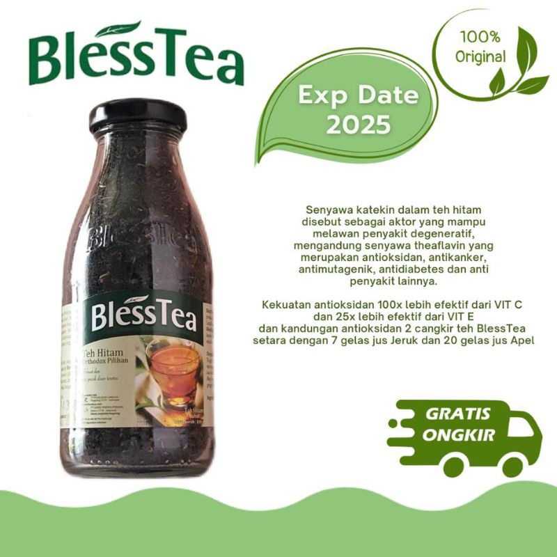 Jual Blesstea Teh Hitam Botol Dijan Exp 2025 | Shopee Indonesia