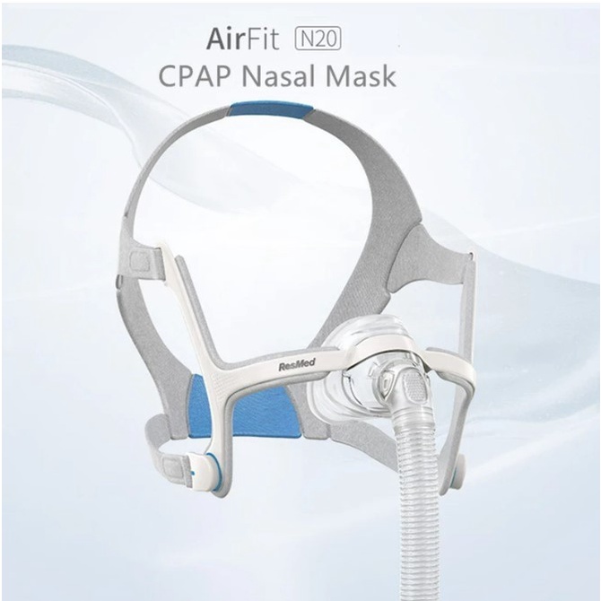Jual Original Airfit N20 Nasal Mask For Resmed Cpap Auto Cpap Bipap ...
