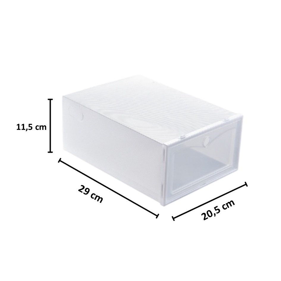 Jual MMM Kotak Sepatu Transparan Tebal Plus BUBBLE WRAP Serbaguna Shoes ...