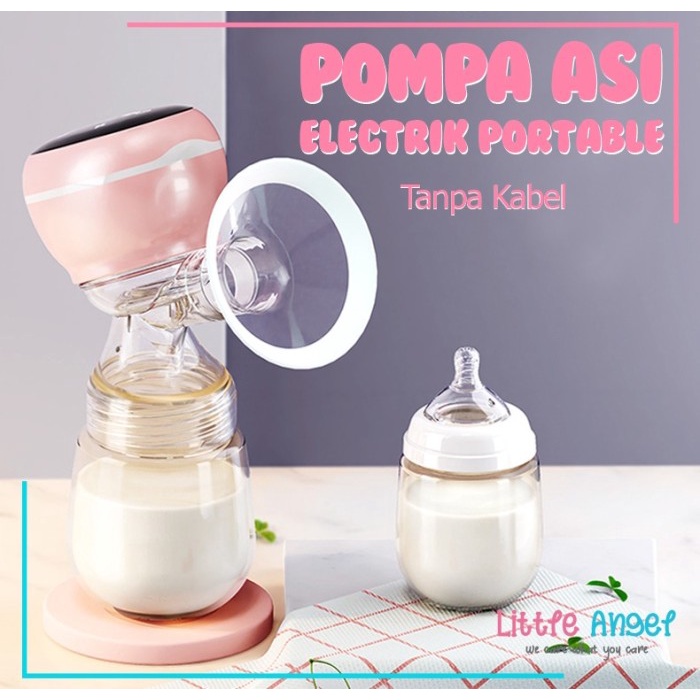 Jual POMPA ASI ELEKTRIK Tanpa Kabel BREAST PUMP ELECTRIC Otomatis Recharger | Shopee Indonesia