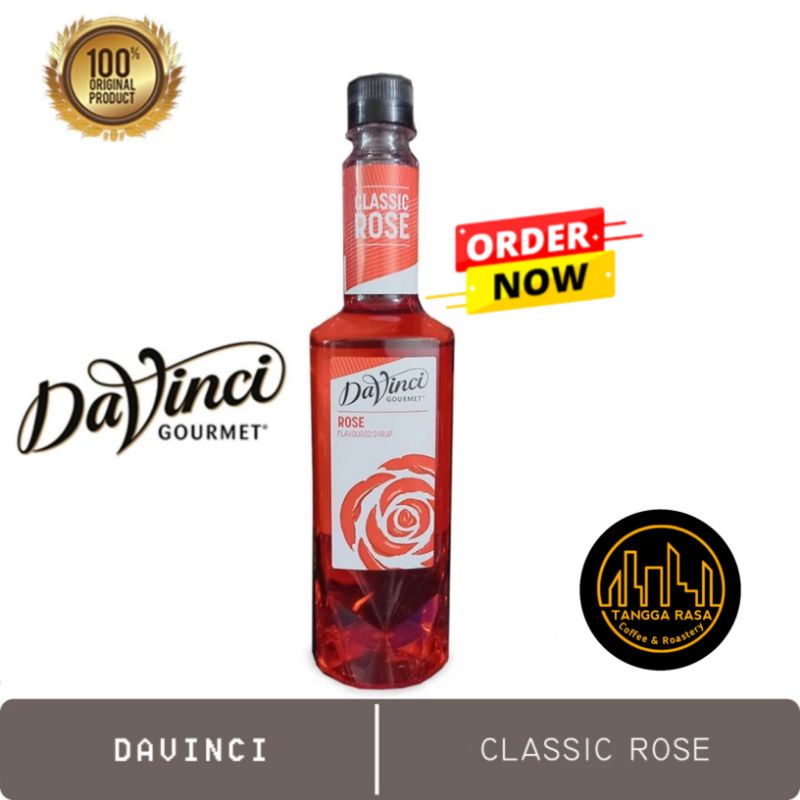 Jual Classic Rose - Davinci Syrup 750ml | Shopee Indonesia