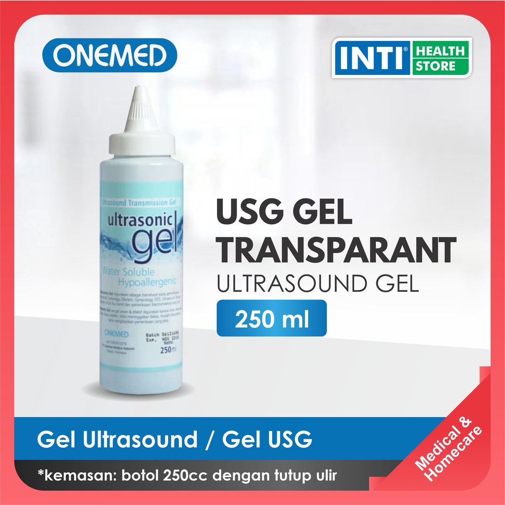 Jual Onemed | Ultrasonic Gel USG Gel 250 ml Transparant | Ultrasonic ...