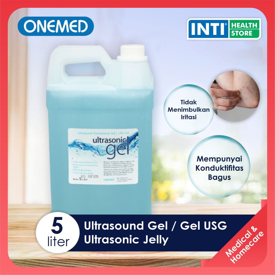 Jual Onemed | Ultrasound Gel | Gel USG | Ultrasonic Jelly 5 Liter ...