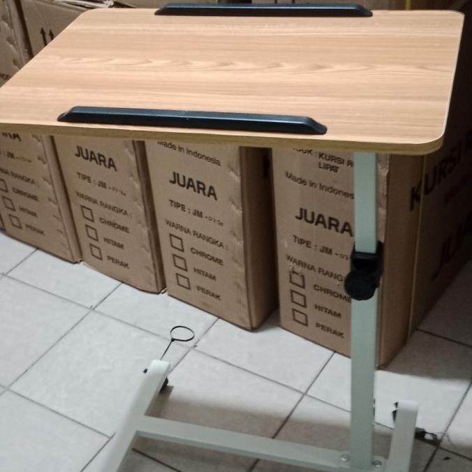 Jual meja makan pasien / meja mayo/ meja makan orang sakit / overbed ...