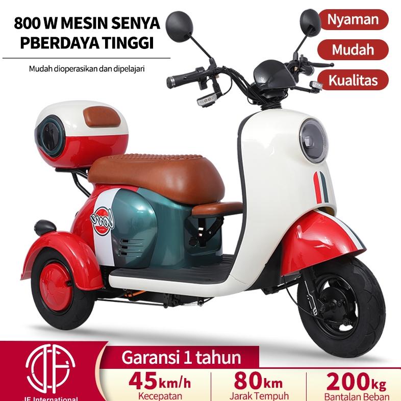 Jual Sepeda Listrik 3 Roda 48V20A / 3 Roda Sepeda Motor Listrik / 45 Km ...