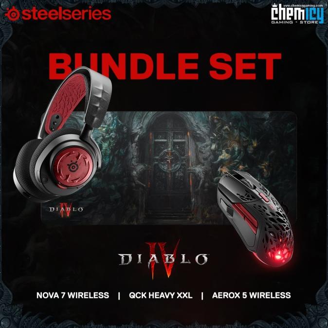 Jual Steelseries Diablo Iv Ed Aerox 5, Qck Xxl, Arctis Nova 7 Bundle ...