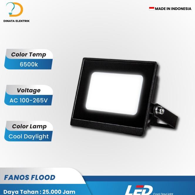 Jual FANOS Flood Light Lampu Sorot/Tembak Led 20WATT - Cool DayLight Promo!! | Shopee Indonesia
