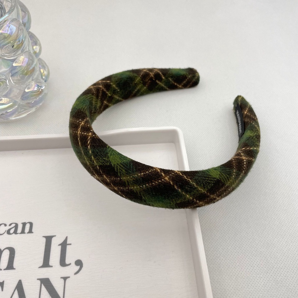 Jual HC Bando Kain Tebal Motif Batik Wanita Korea Headband Cloud Batik ...